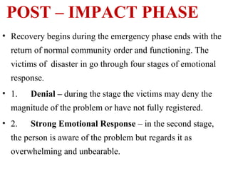 Disaster nursing | PPT