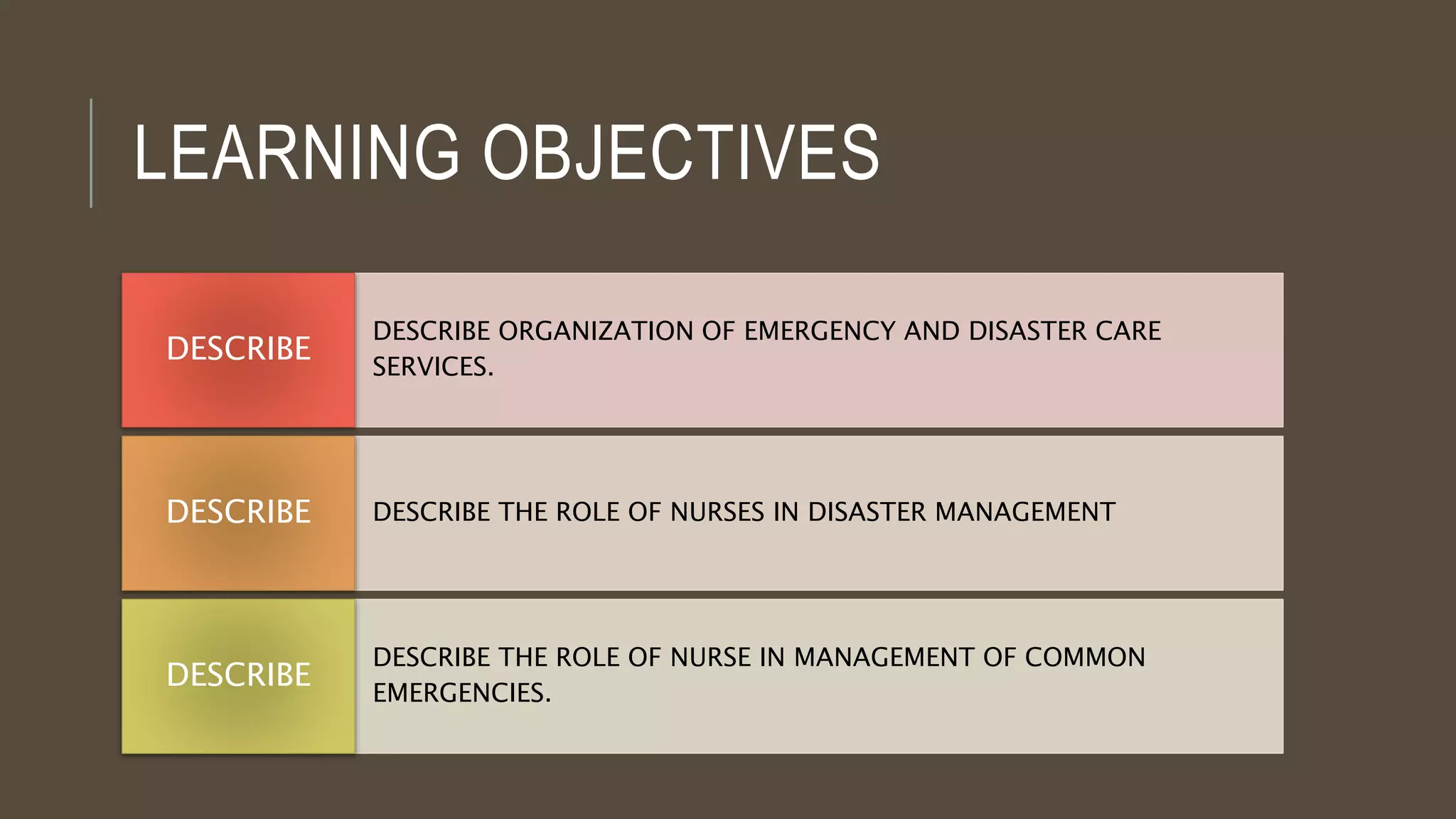 Disaster nursing | PPTX