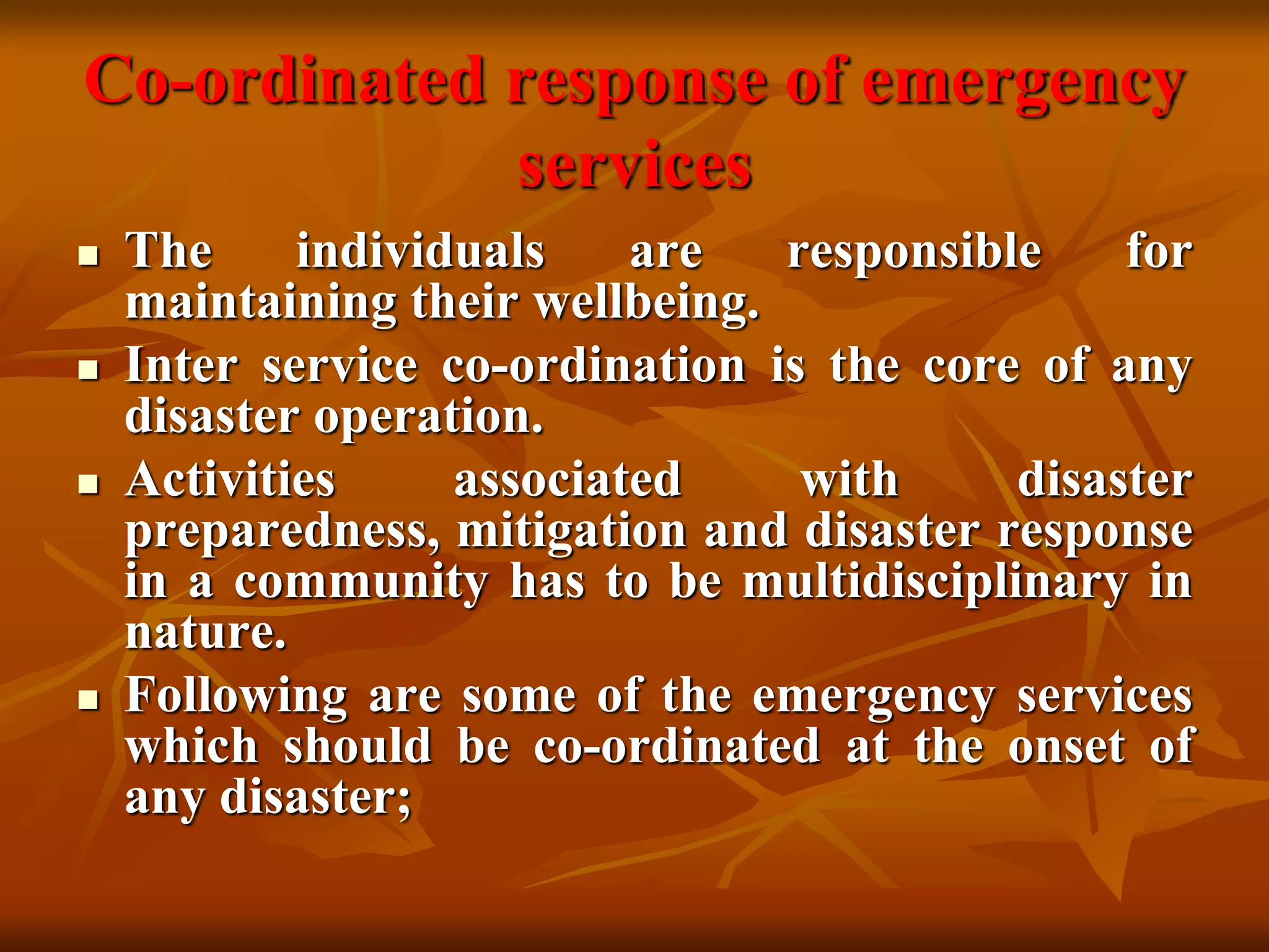 Disaster nursing and role of nurse in disaster management | PPTX