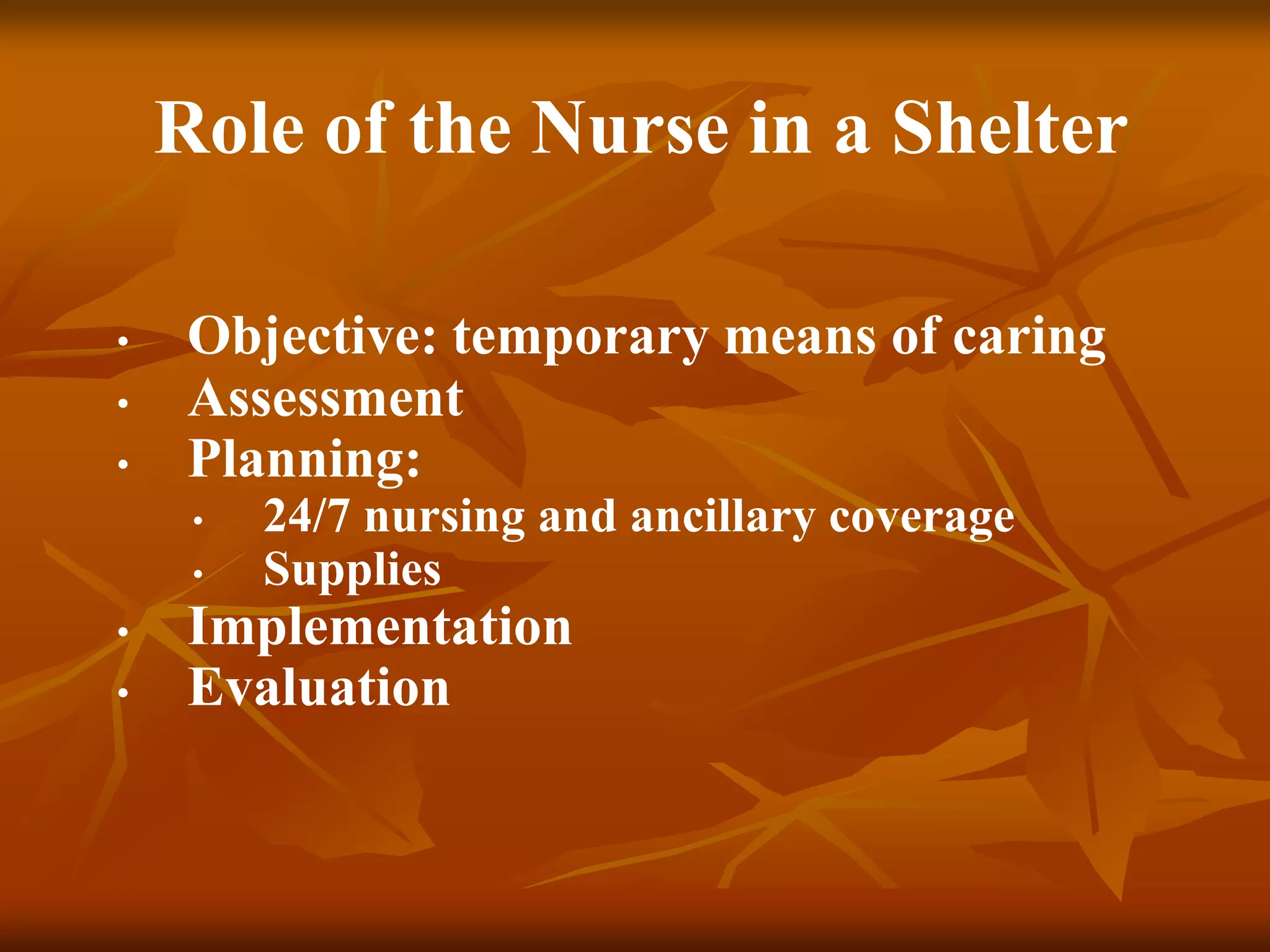 Disaster nursing and role of nurse in disaster management | PPTX