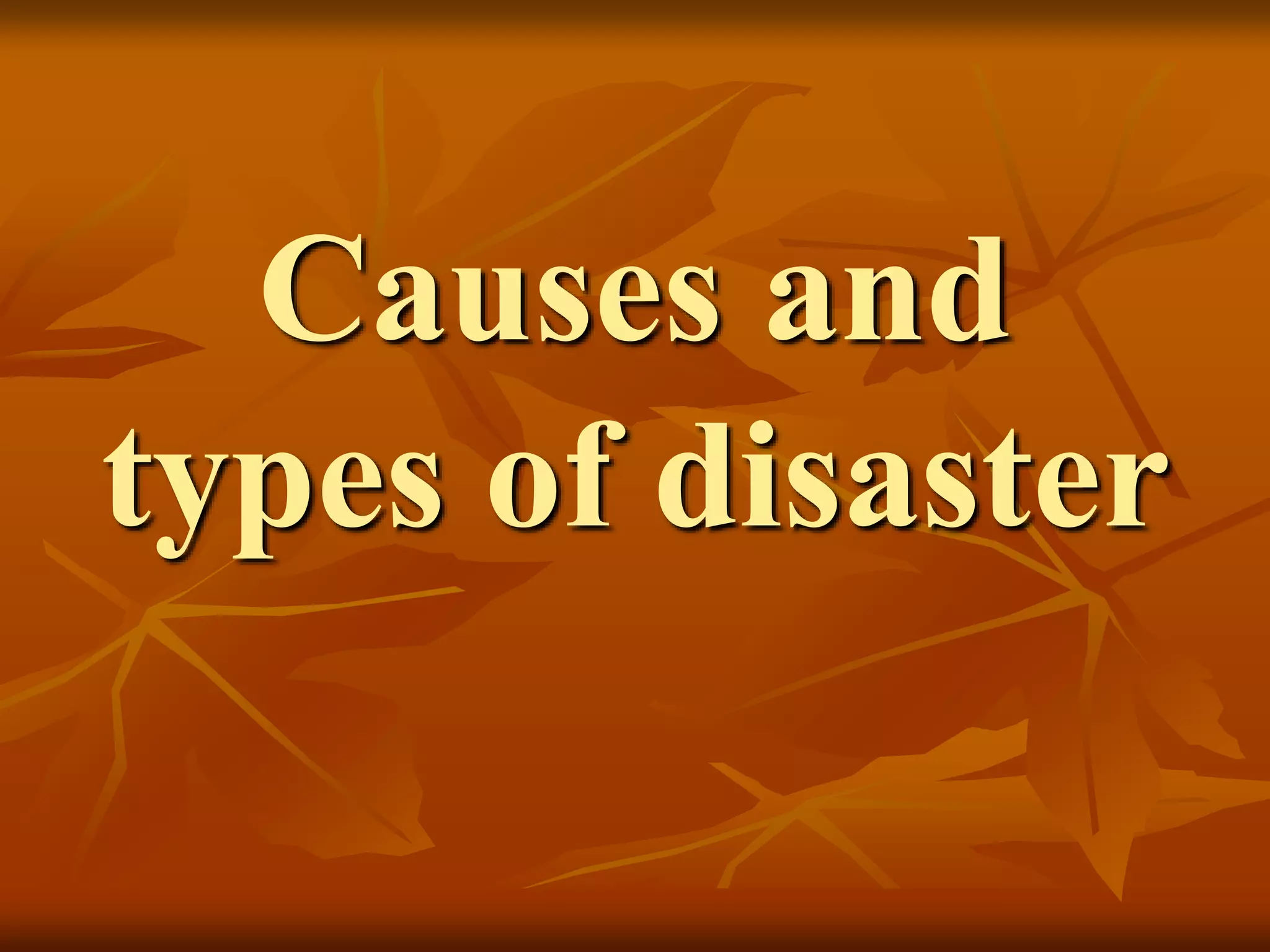 Disaster nursing and role of nurse in disaster management | PPT