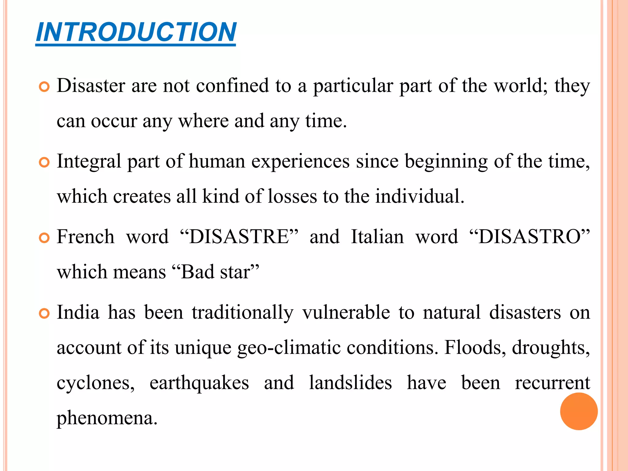 Emergency & Disaster nursing | PPTX