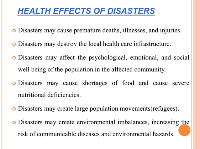 Emergency & Disaster nursing | PPTX | First Aid | Injuries