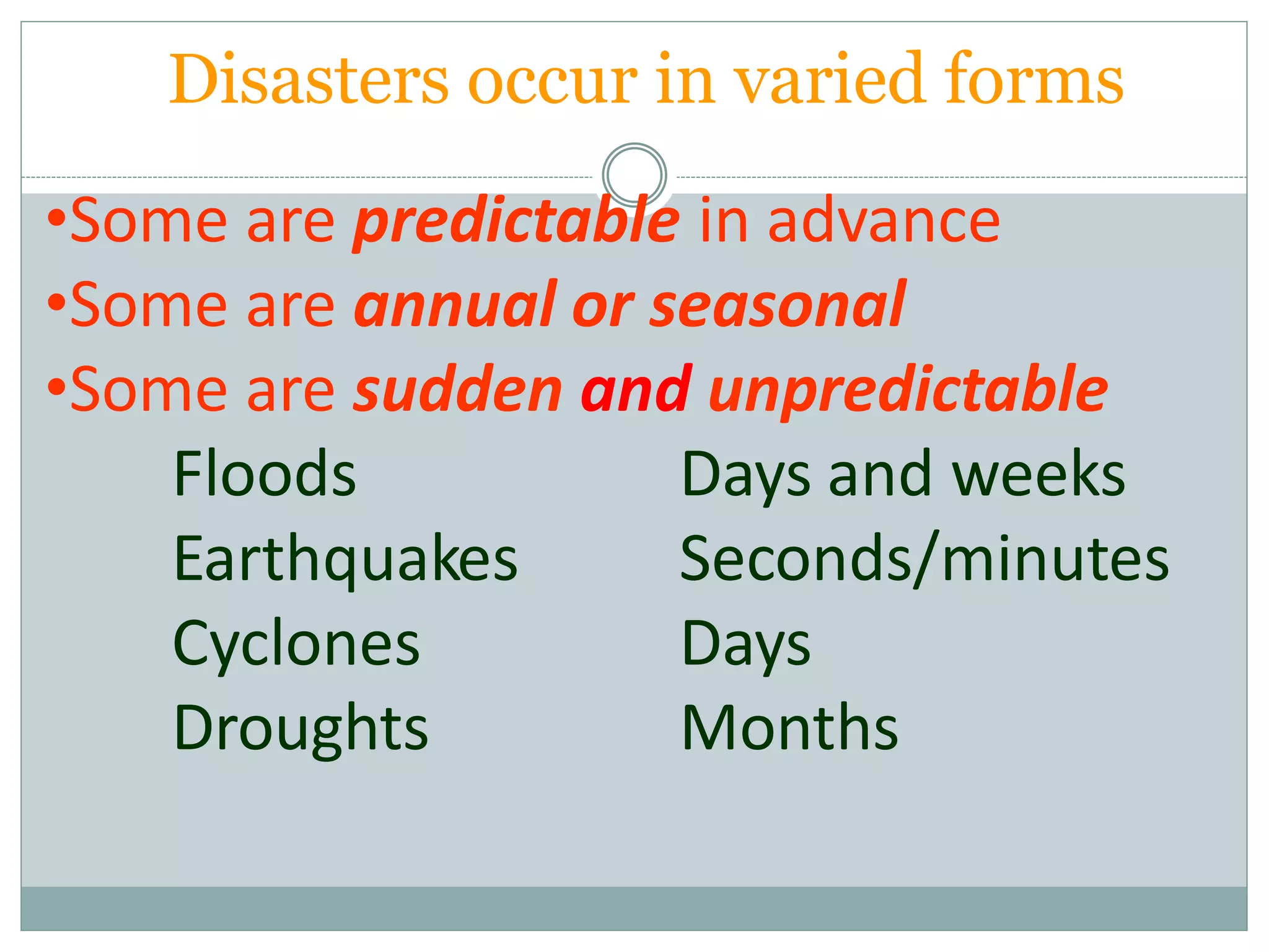 Disaster nursing (part 1) | PPTX