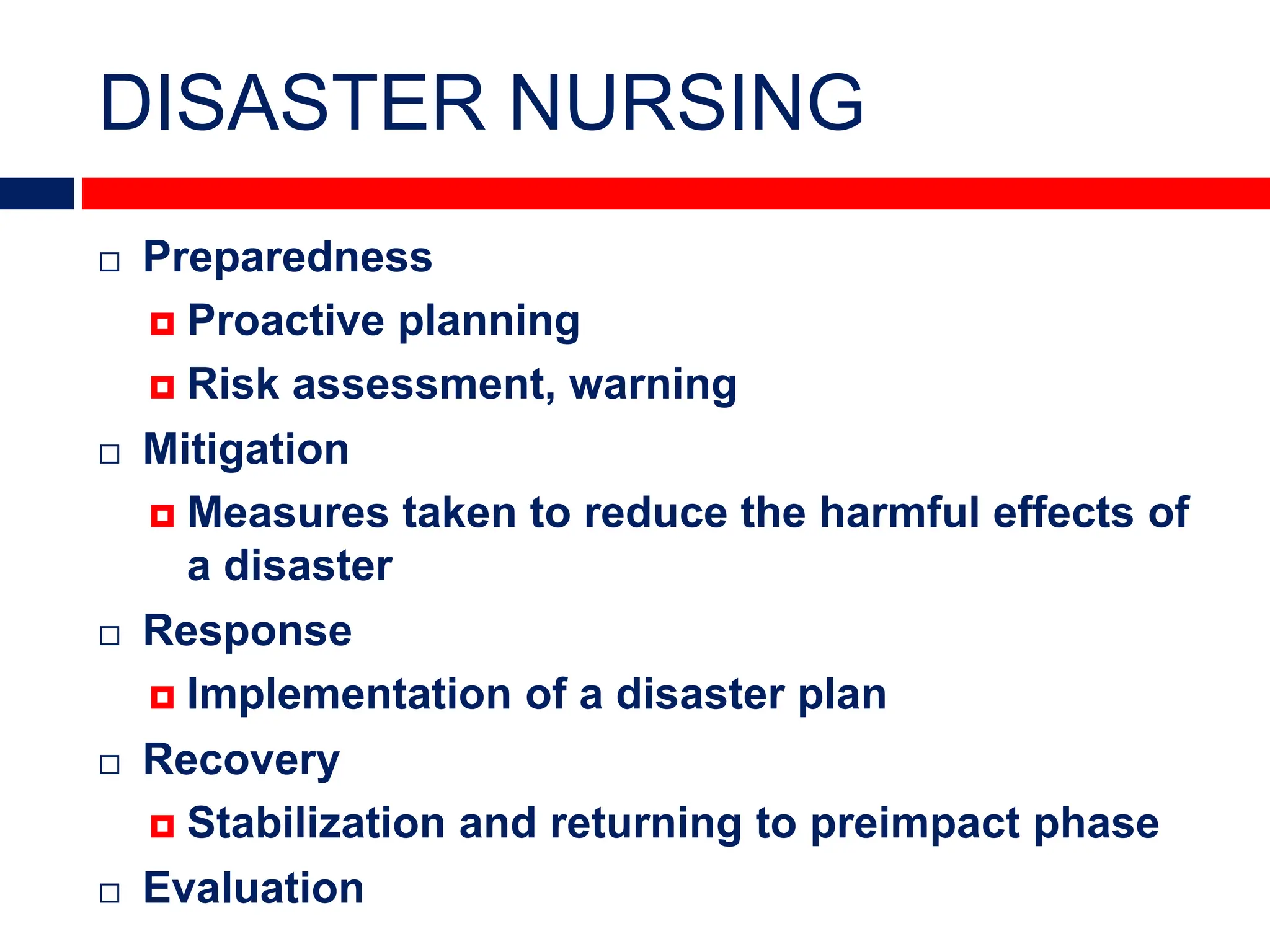 emergency and disaster nursing lecture ncm 121 | PPT
