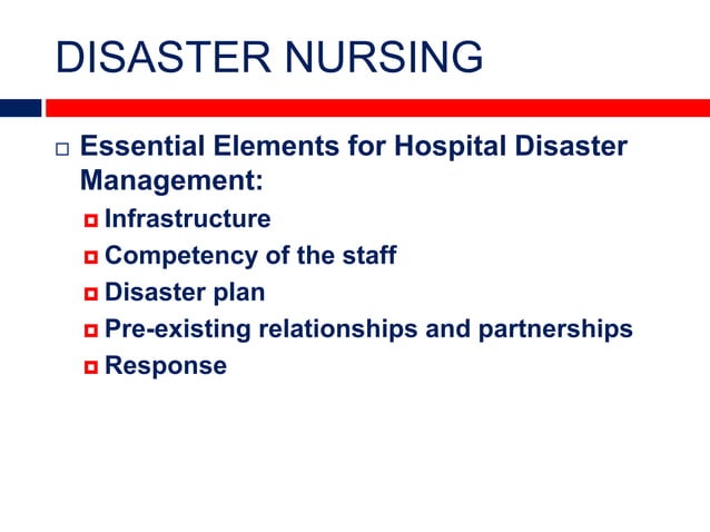 emergency and disaster nursing lecture ncm 121 | PPT | First Aid | Injuries