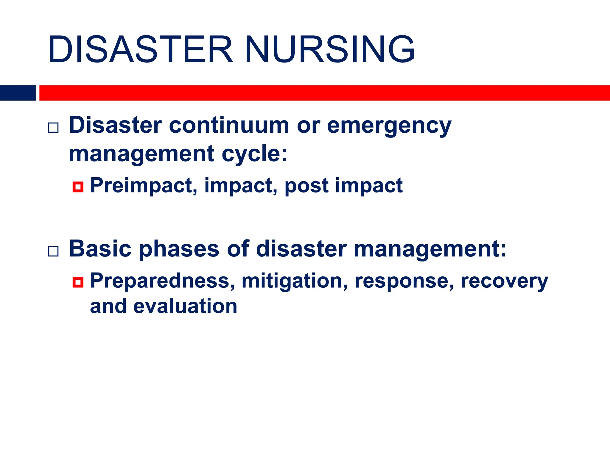 DISASTER NURSING POWERPOINT PRESENTATION | PPT
