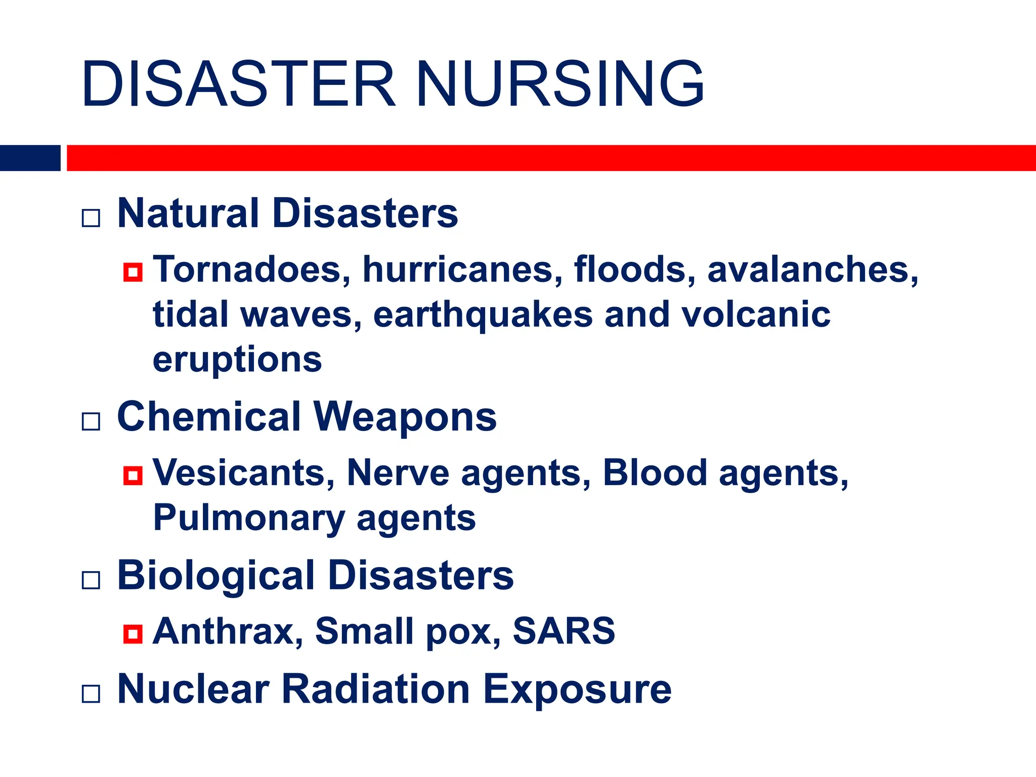 DISASTER NURSING POWERPOINT PRESENTATION | PPT
