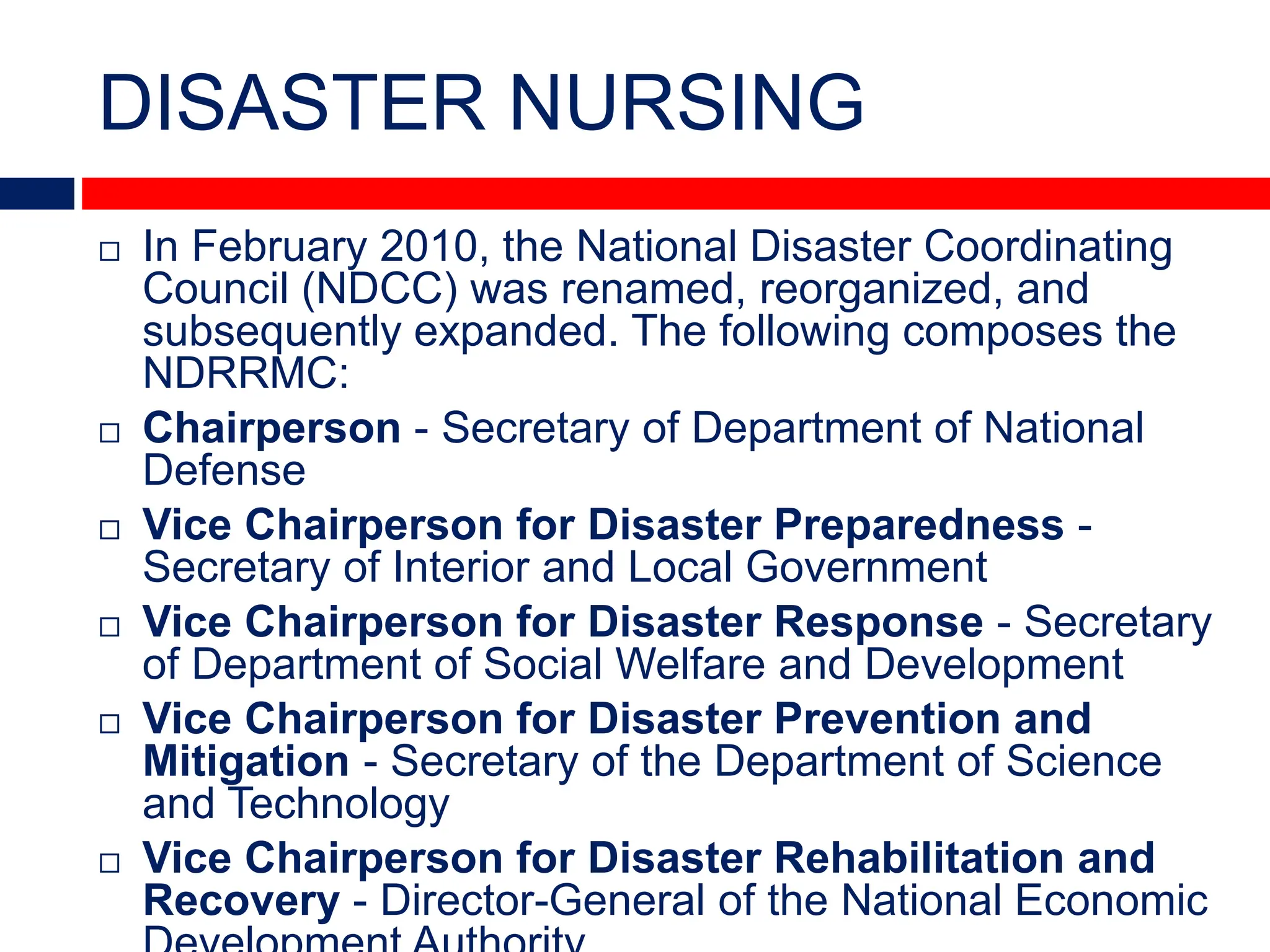DISASTER NURSING POWERPOINT PRESENTATION | PPT