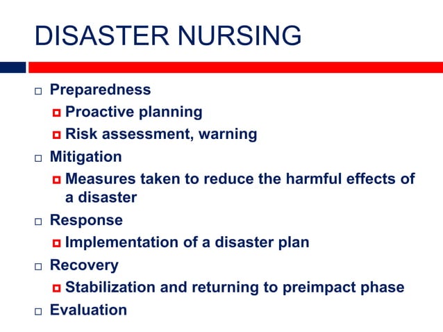 DISASTER NURSING POWERPOINT PRESENTATION | PPT