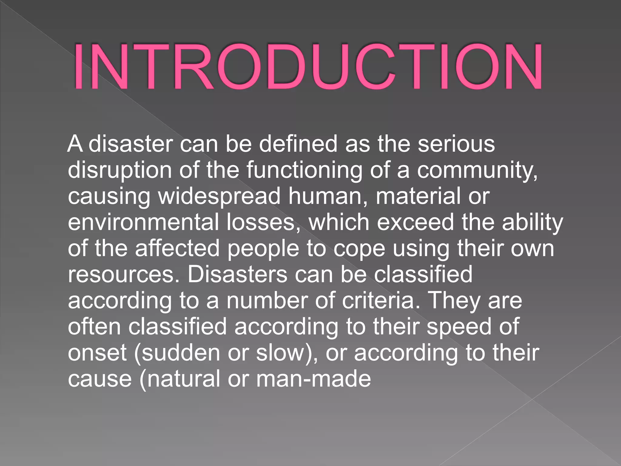 Disaster nursing inc module | PPTX