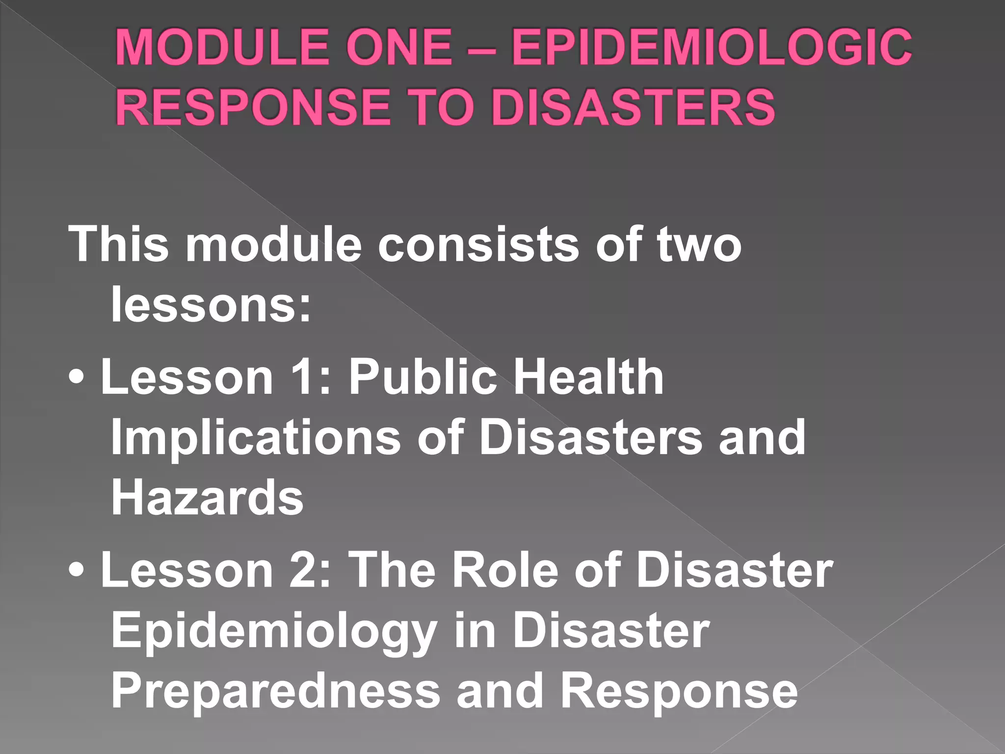 Disaster nursing inc module | PPTX
