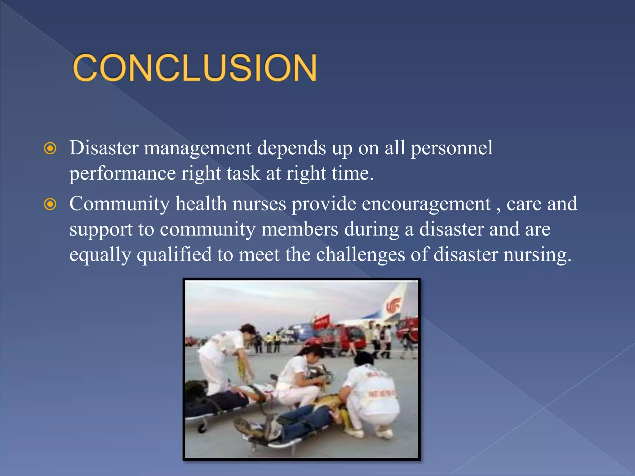 Disaster nursing ppt | PPTX