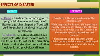 Disaster Nursing PRESENTATION, ADVANCED NURSING PRACTICE | PPTX