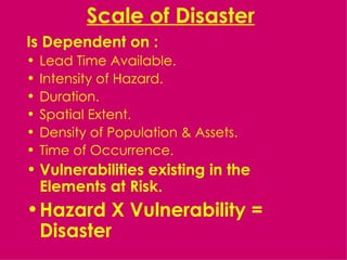 Disaster overview | PPT