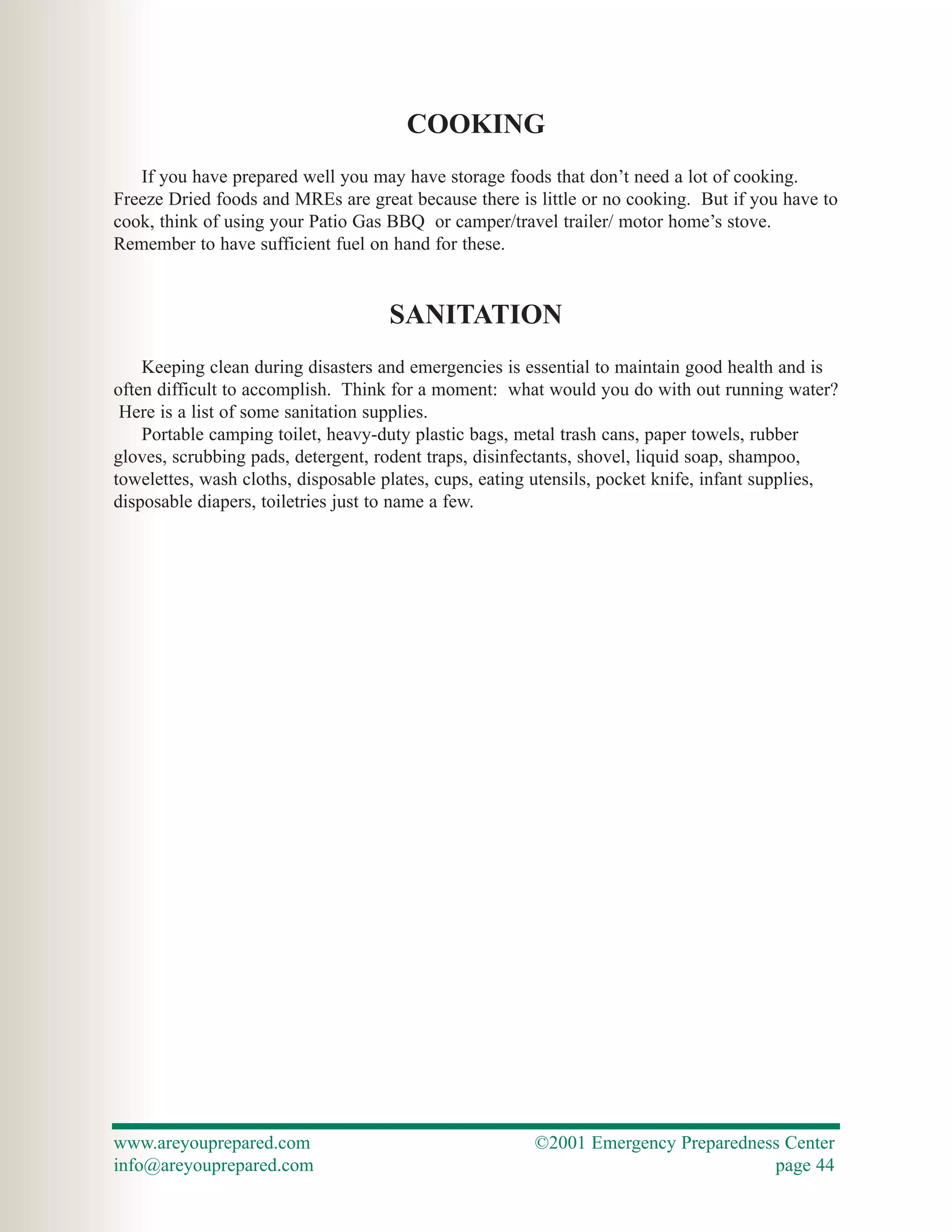Disaster plan guide | PDF