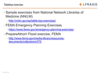 Preservation quick tips: Test your Disaster Plan | PPTX
