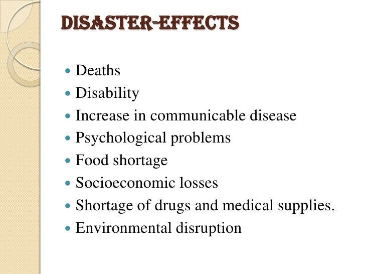 Disaster ppt