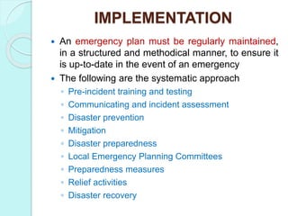 DiSaStEr MaNaGeMeNt | PPTX