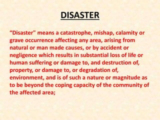 Industrial Disaster Management | PPTX