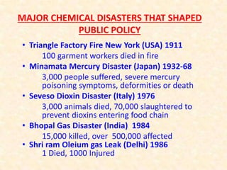 Industrial Disaster Management | PPTX