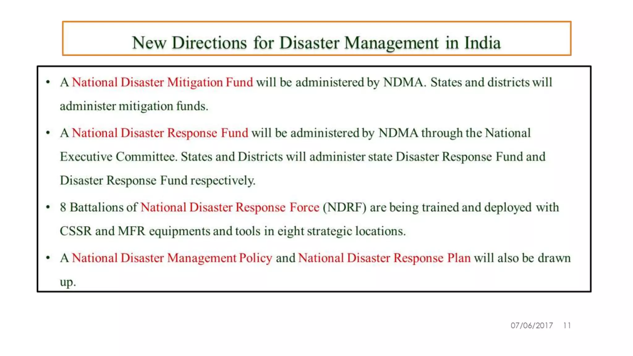 Disaster Management ppt | PPTX