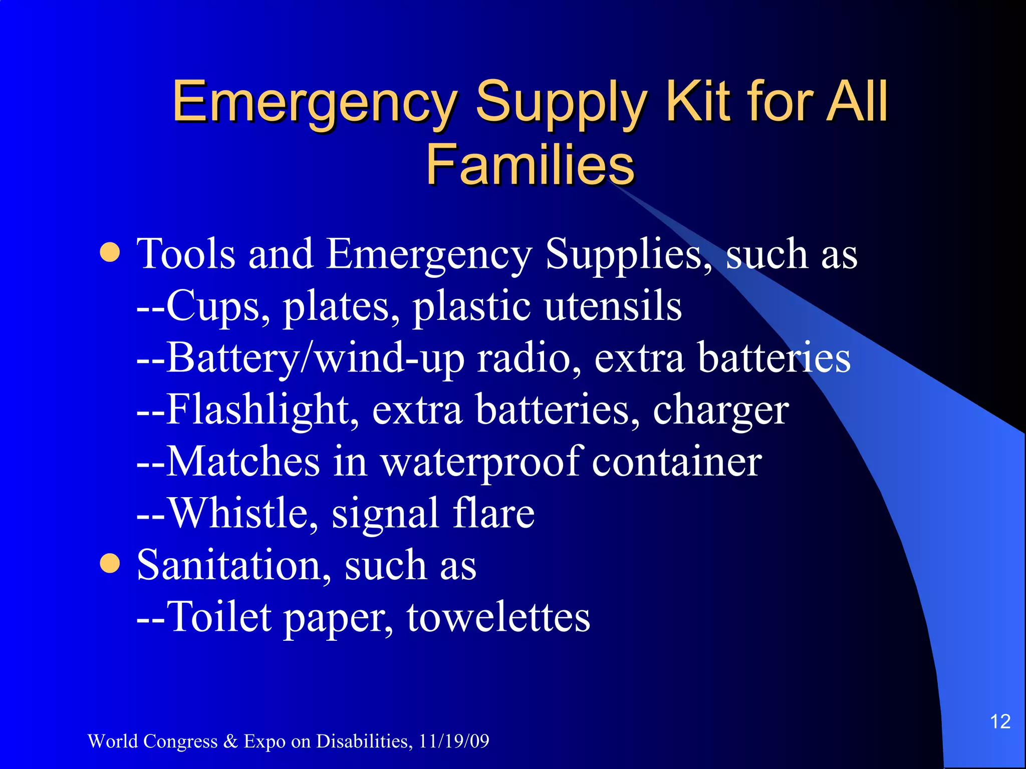 Disaster Preparedness | PPT