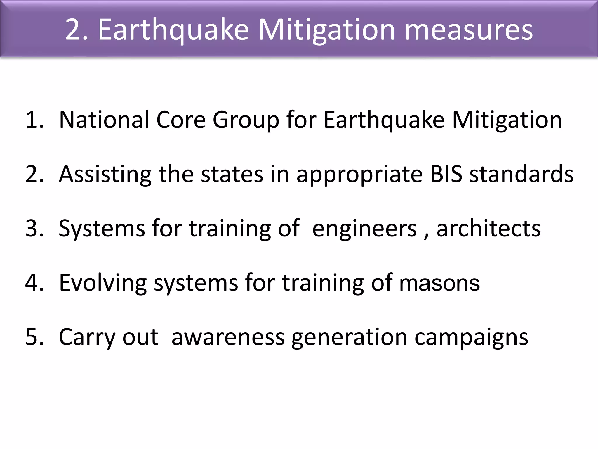 Disaster preparedness and mitigation | PPTX