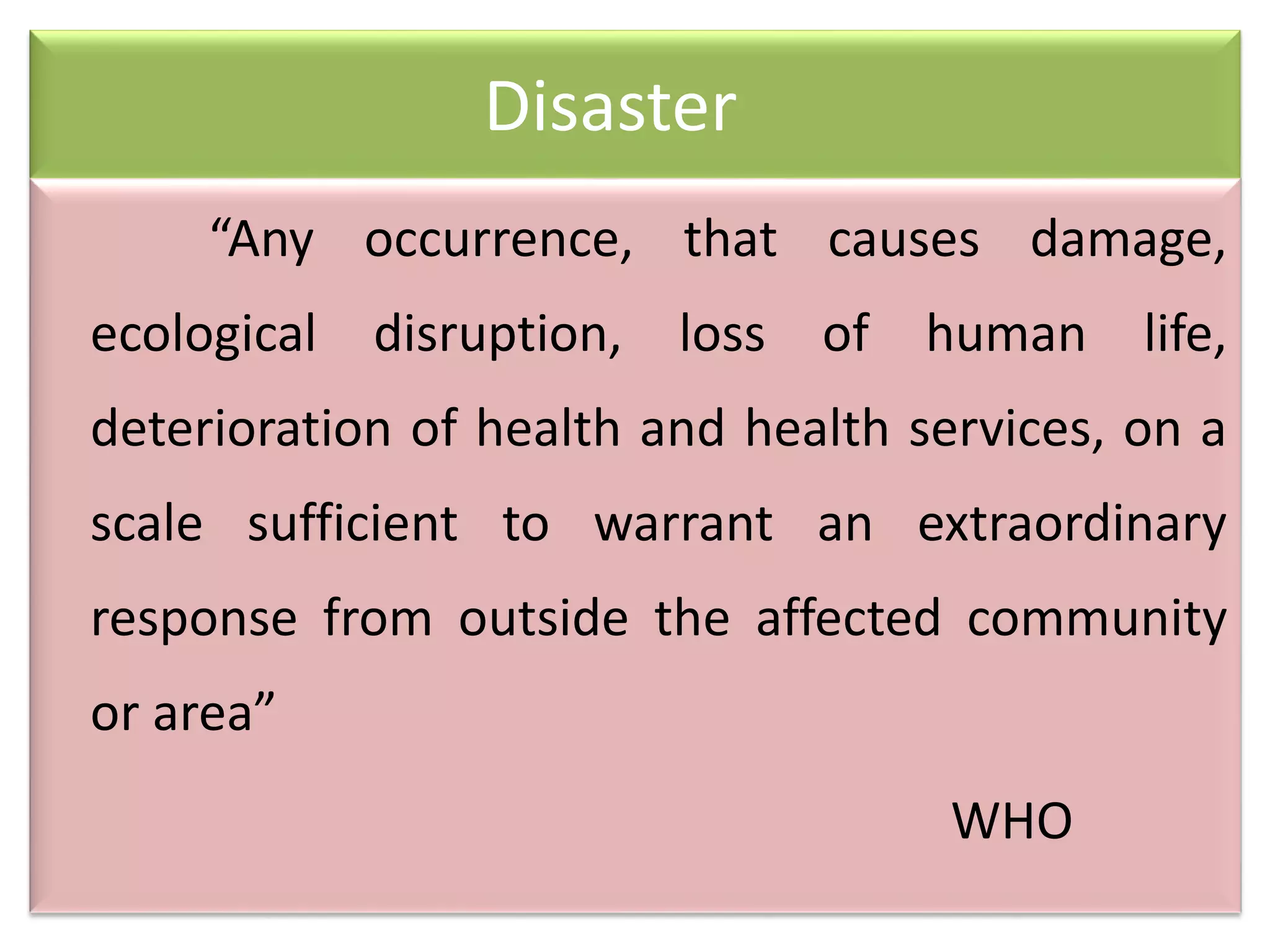 Disaster preparedness and mitigation | PPTX