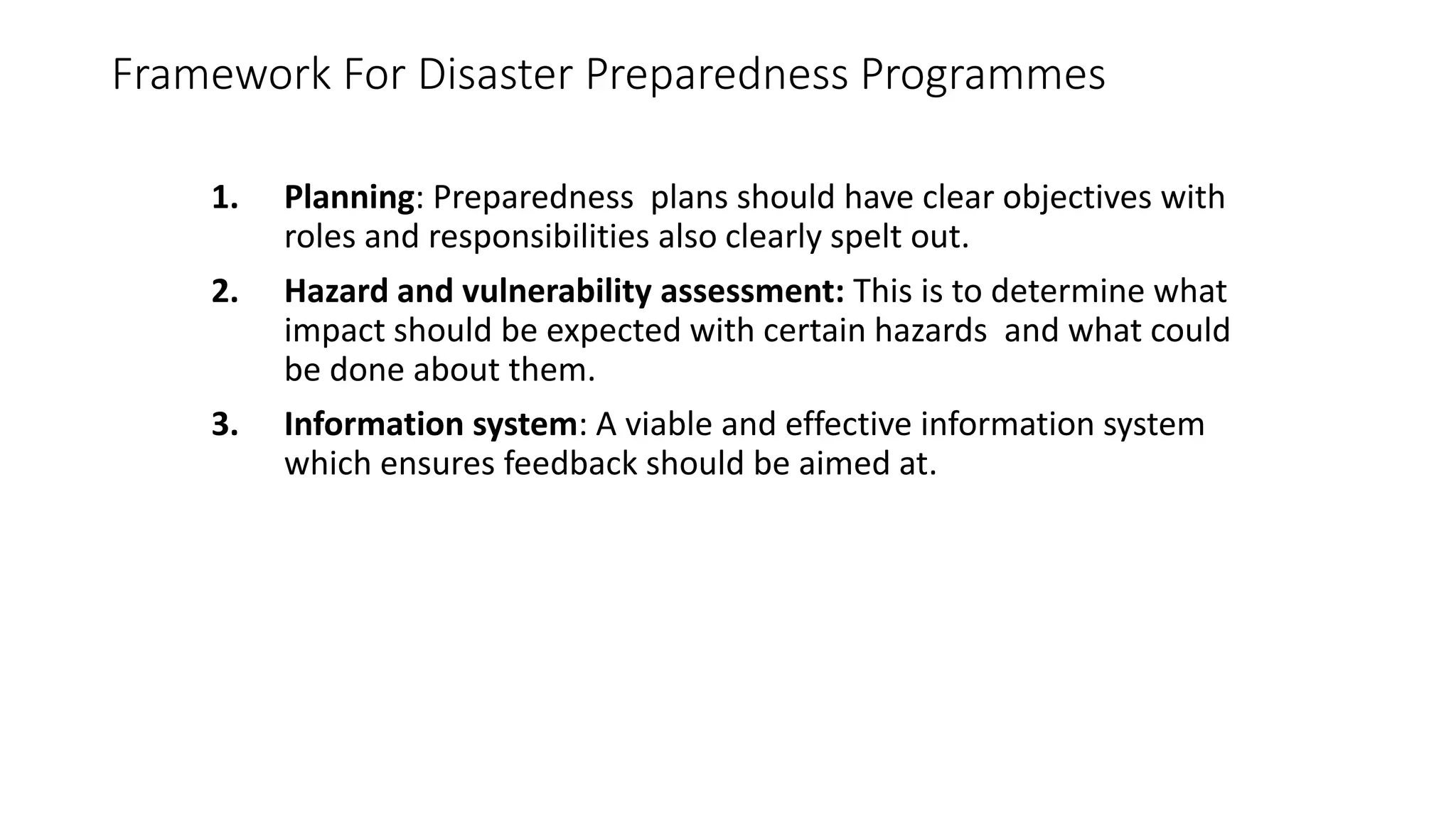 disaster preparedness.pptx Public health Science | PPTX