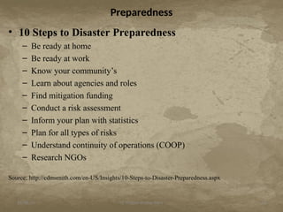disasterpreparednessandresponse.ppt FOR GRADE 7 | PPT