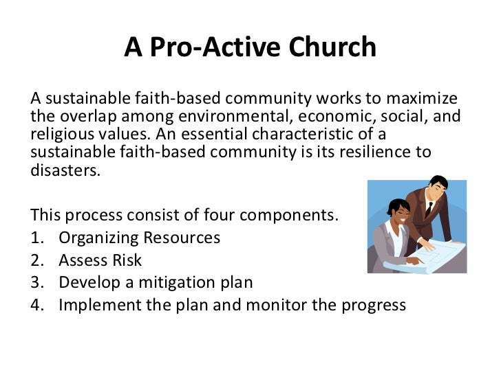 Disaster Preparedness For The Faith Based Community