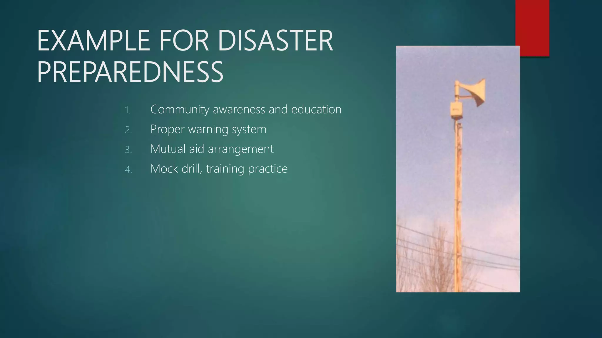 Disaster preparedness & mitigation | PPTX