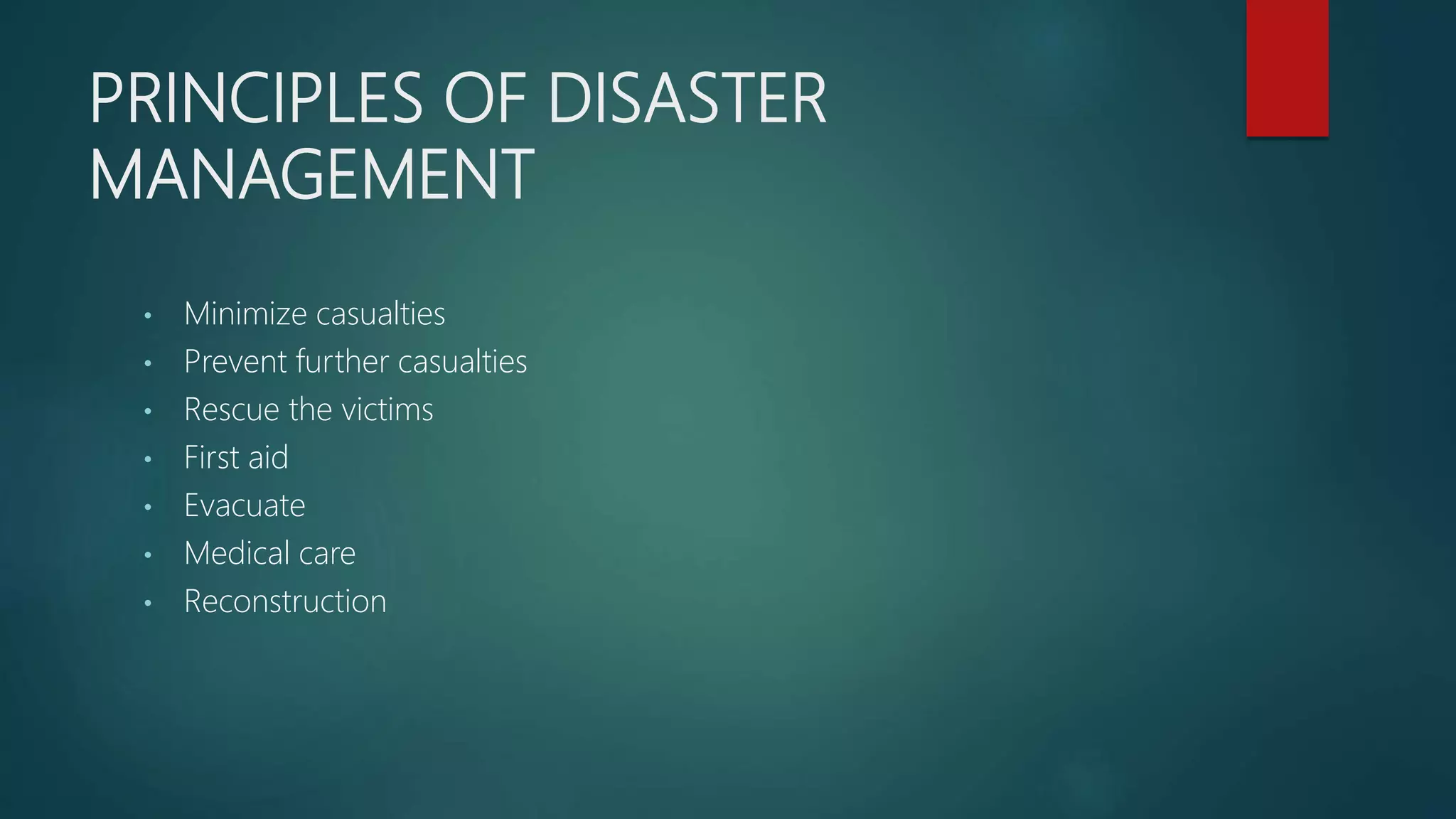 Disaster preparedness & mitigation | PPTX