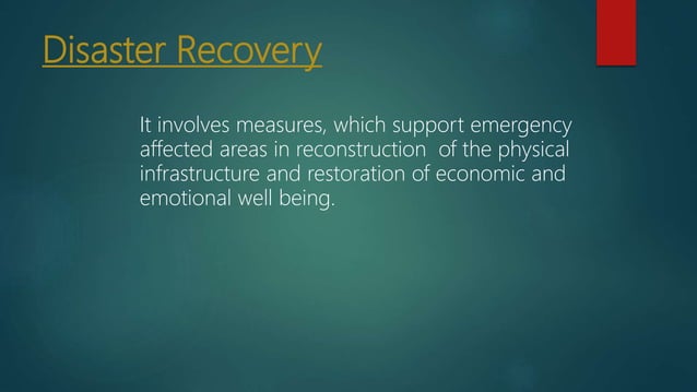 Disaster preparedness & mitigation | PPTX