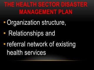 Disaster management-TRANSPORTATION AND HOSPITAL EMERGENCY CARE | PPTX