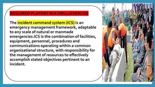 disaster drill | PPTX