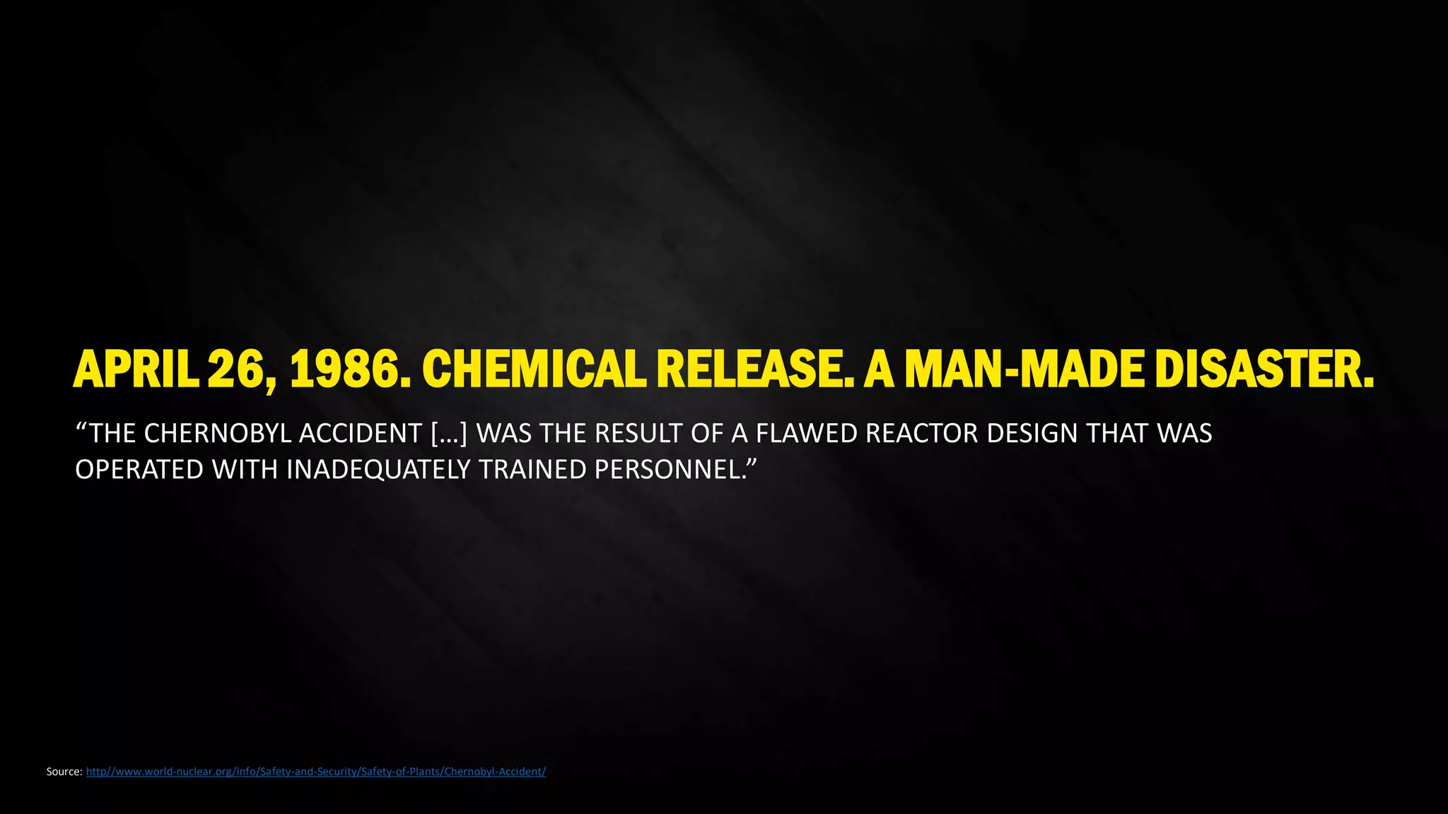 Chernobyl: The Disaster | PDF