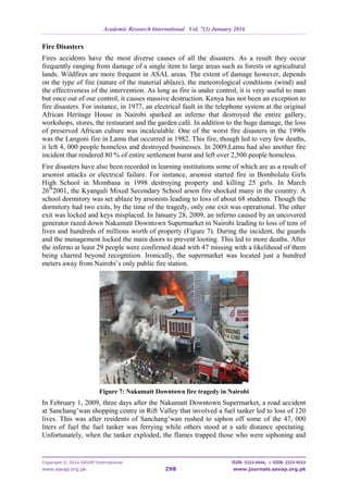 PROFILING DISASTERS IN KENYA AND THEIR CAUSES | PDF