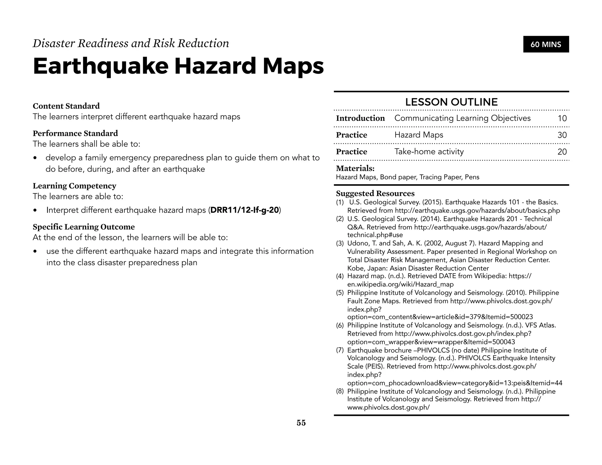 Disaster readiness and risk reduction | PDF