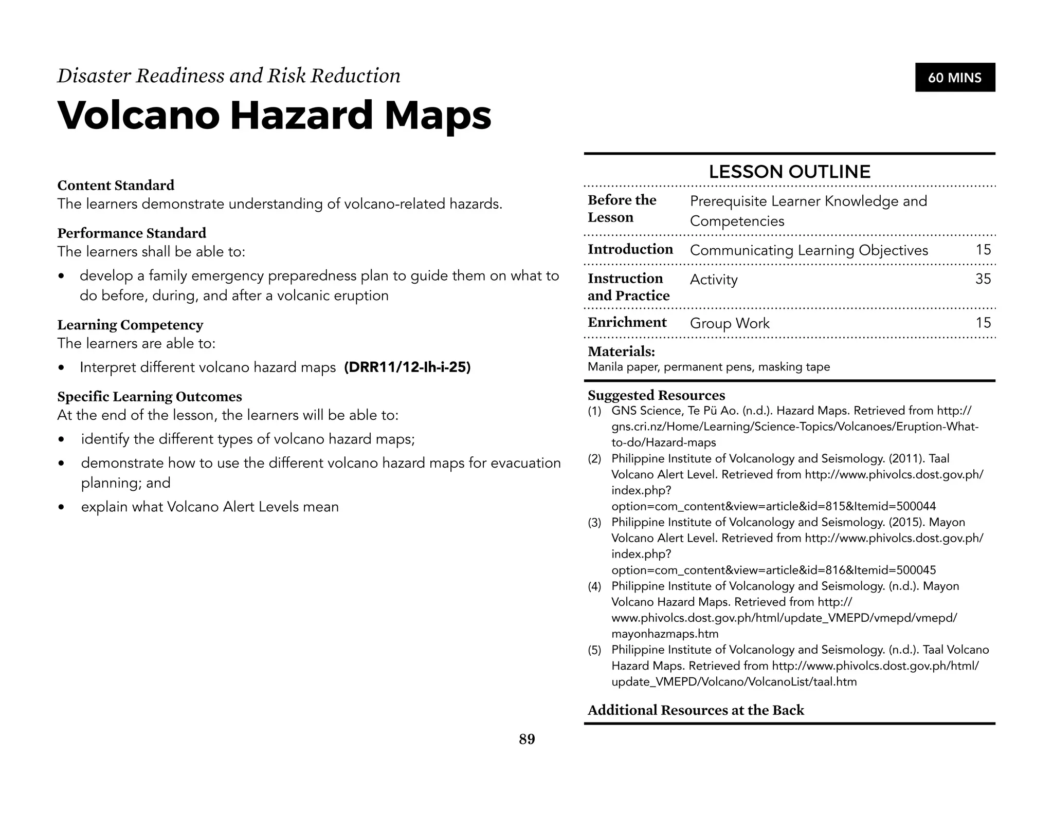 Disaster readiness and risk reduction | PDF