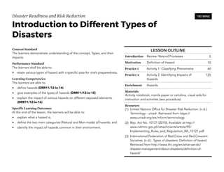 Disaster readiness and risk reduction | PDF