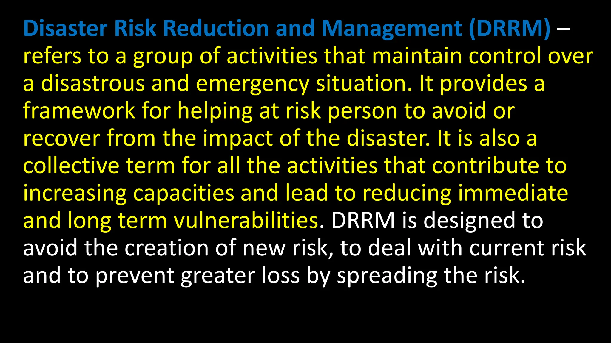 DISASTER READINESS AND RISK REDUCTION week 11 ppt (DRR and DRRM).pptx