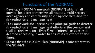 DISASTER READINESS AND RISK REDUCTION week 13( DRRR Law).pptx