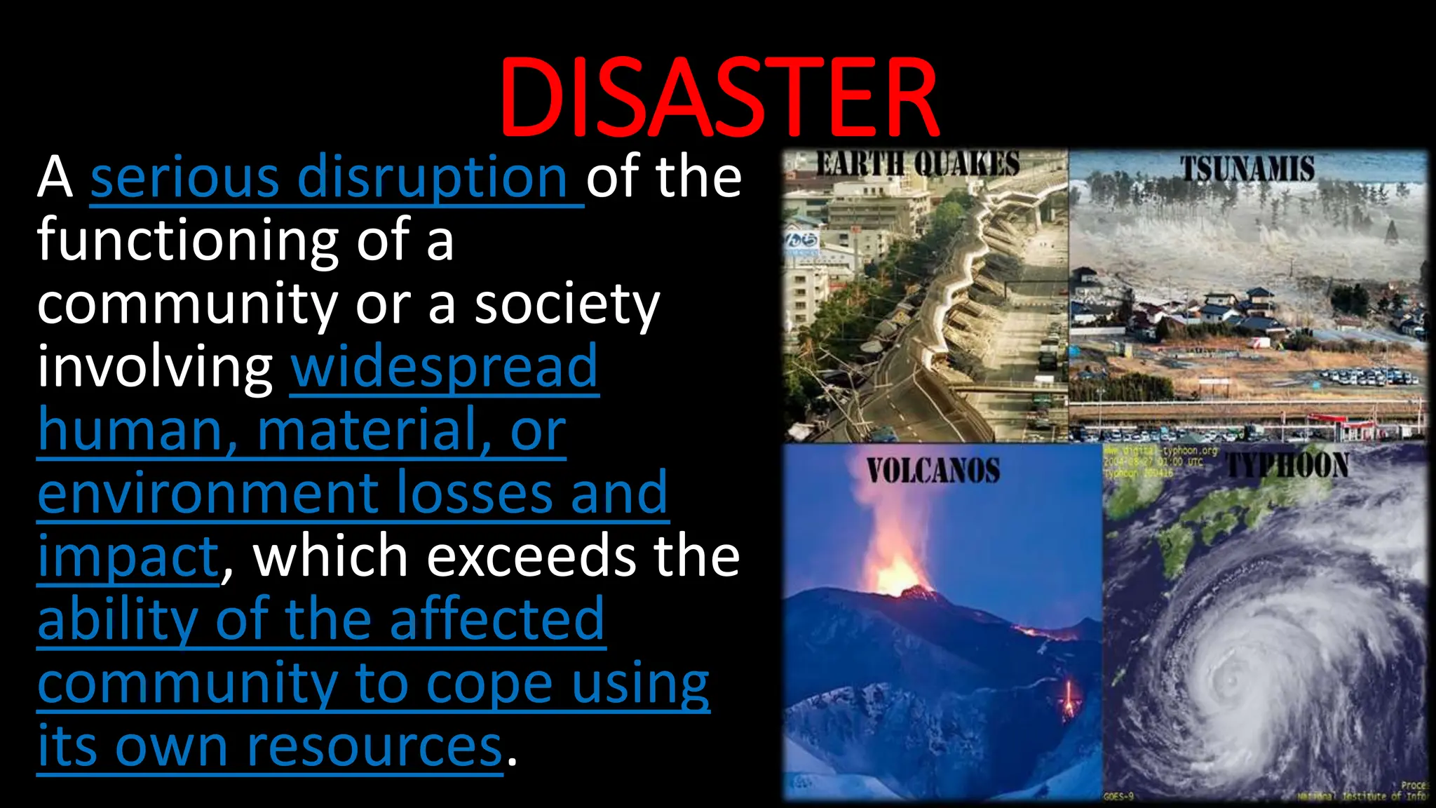 DISASTER READINESS AND RISK REDUCTION | PPTX