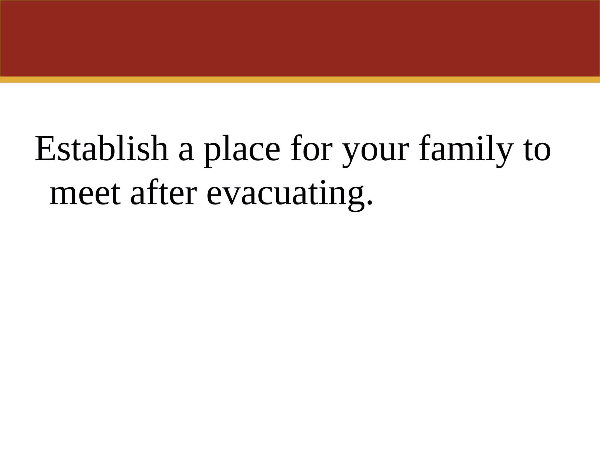 8 Tips For Personal Disaster Preparedness | PPT