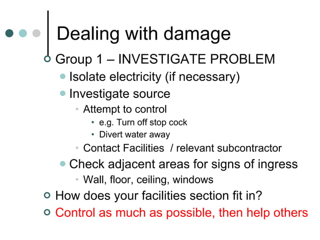 Disaster Recovery - Emma Dadson, Harwell Document Restoration Services ...