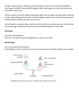 5 Essential Disaster Recovery (DR) Patterns for Cloud Applications | PDF