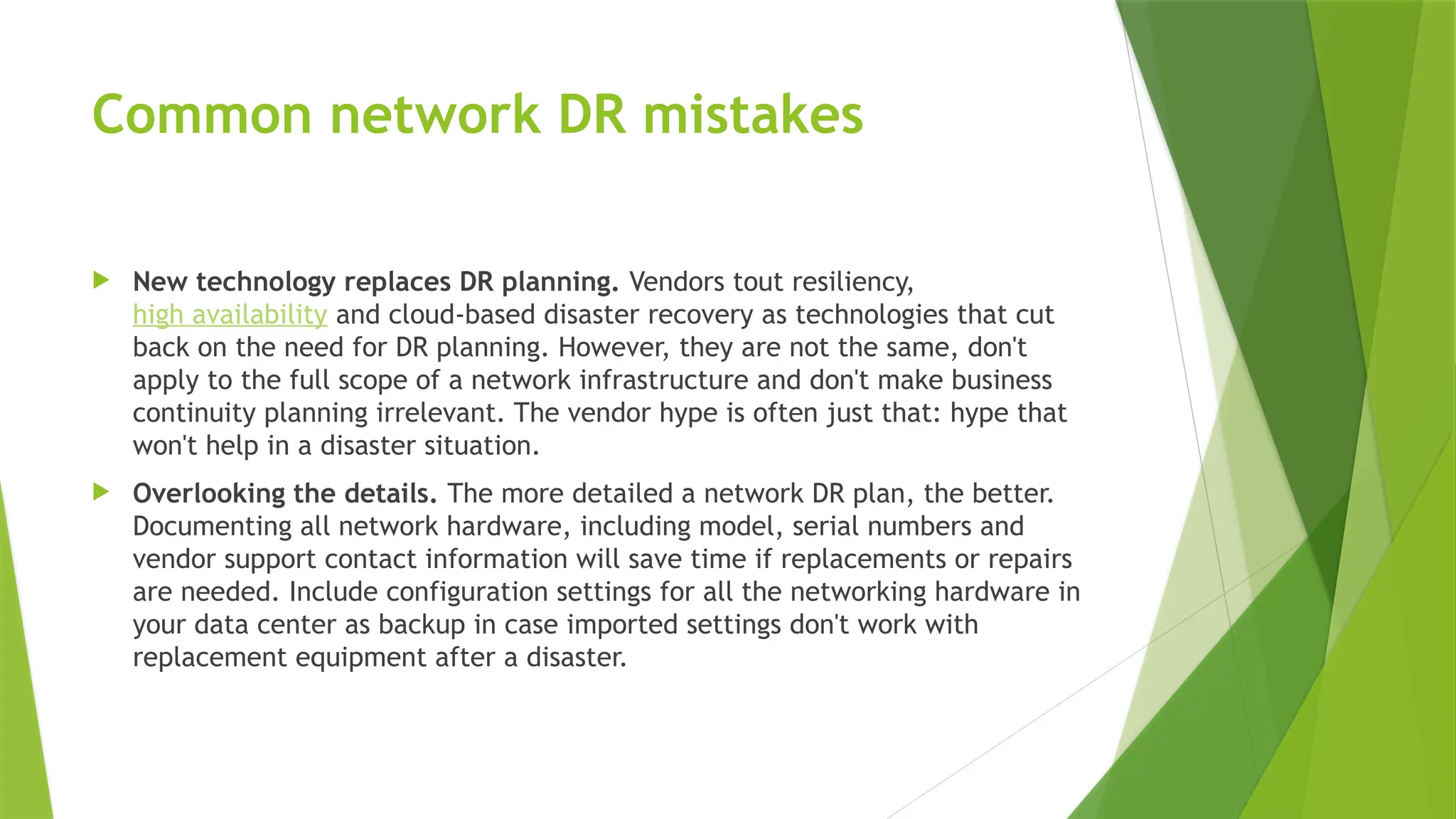 Disaster Recovery Plan for network systems.pptx