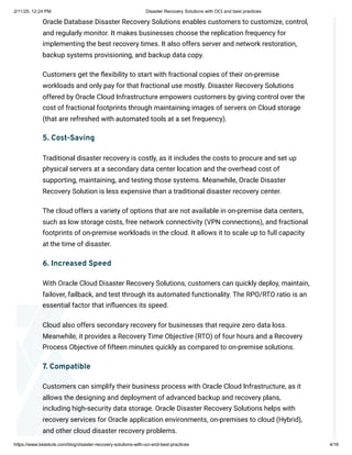 Disaster Recovery Solutions with OCI - Best Practices for Seamless Cloud Migration.pdf